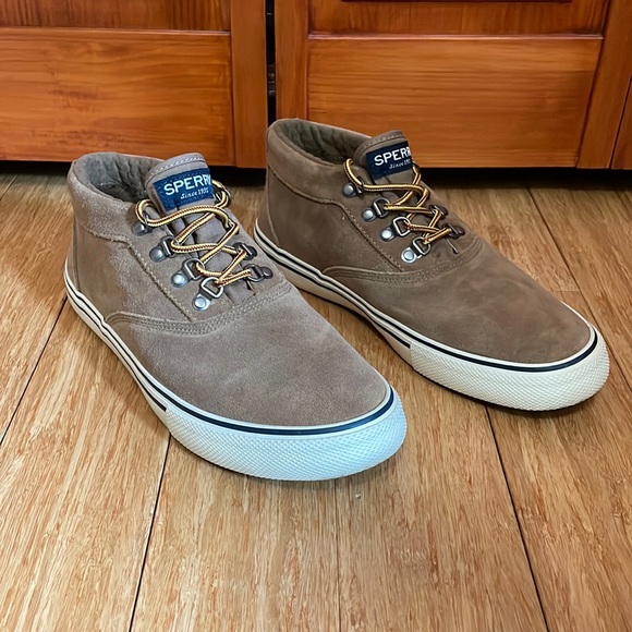 Sperry | Shoes | Mens Sperry Tan Striper Storm Chukka Sneaker | Poshmark